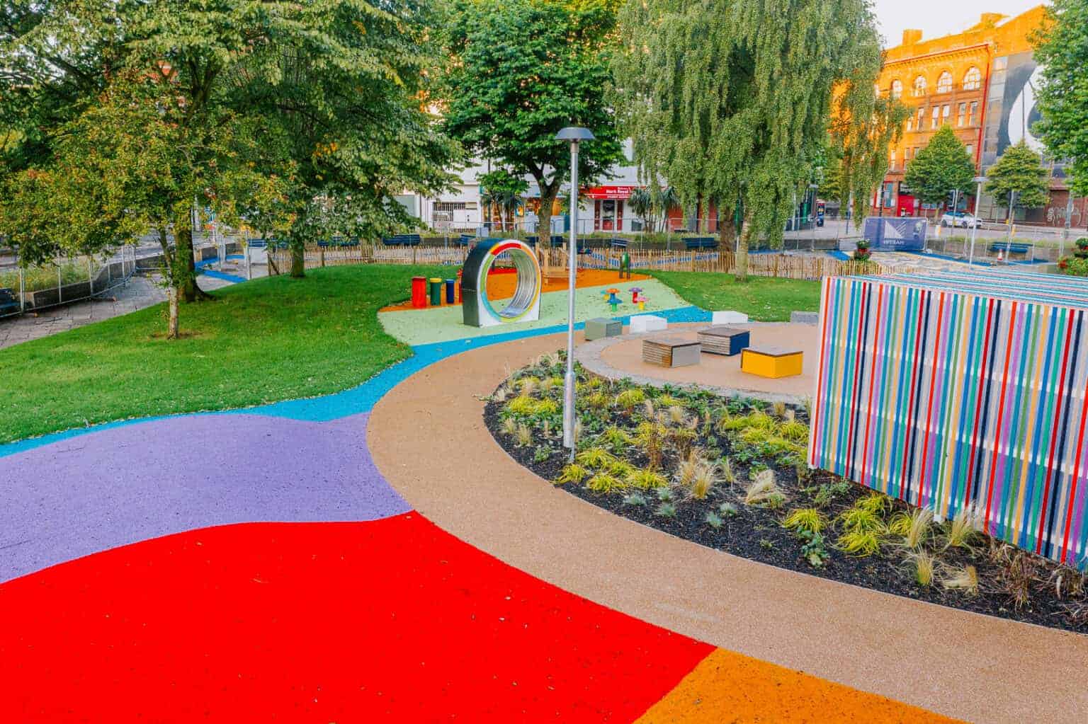 Buy Rainbow Coloured Artificial Grass | Artificial Grass Direct Ltd